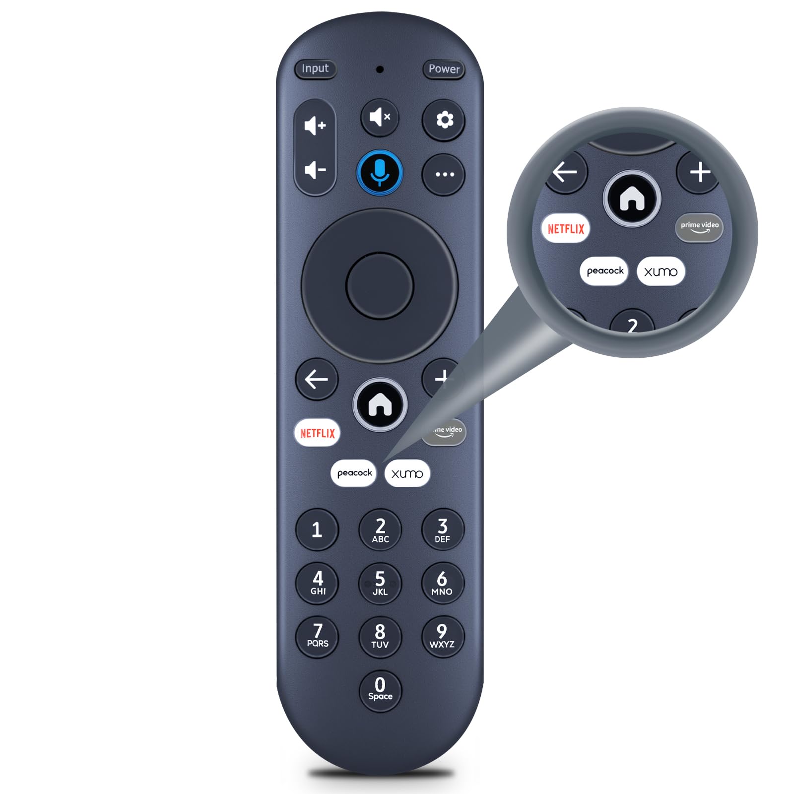 Snapklik.com : Replacement For Element Xumo TV Stream Box Voice Remote ...
