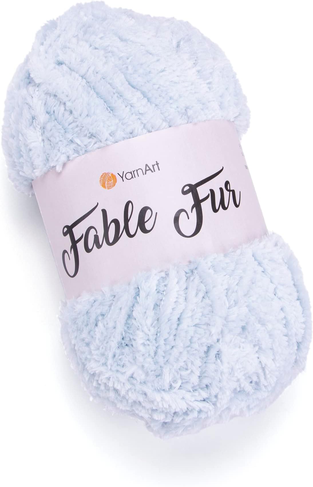 Amazon.com: Yarnart Fable Fur Yarn (100gr), Soft Fur Yarn Chunky Fluffy ...