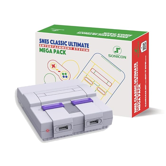 Buy Sonicon Preloaded SNES Classic Edition Mini Retro Console ...