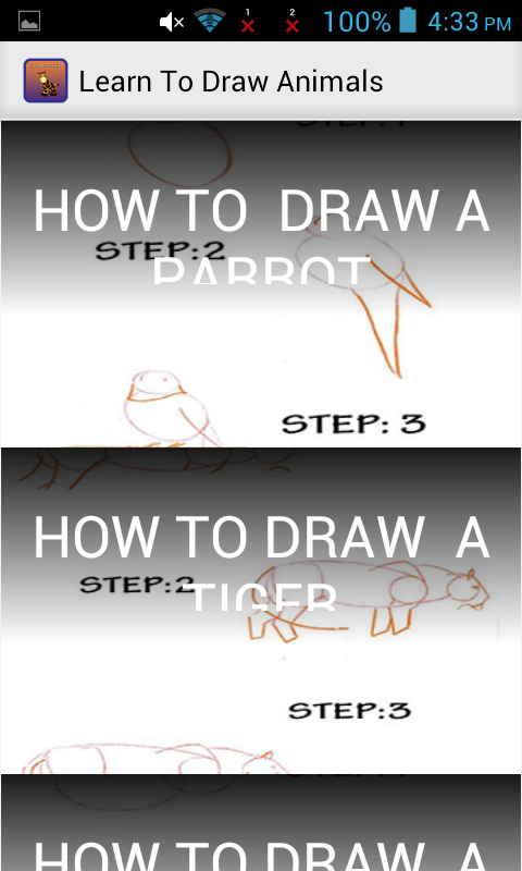 Learn To Draw Animals - App on Amazon Appstore