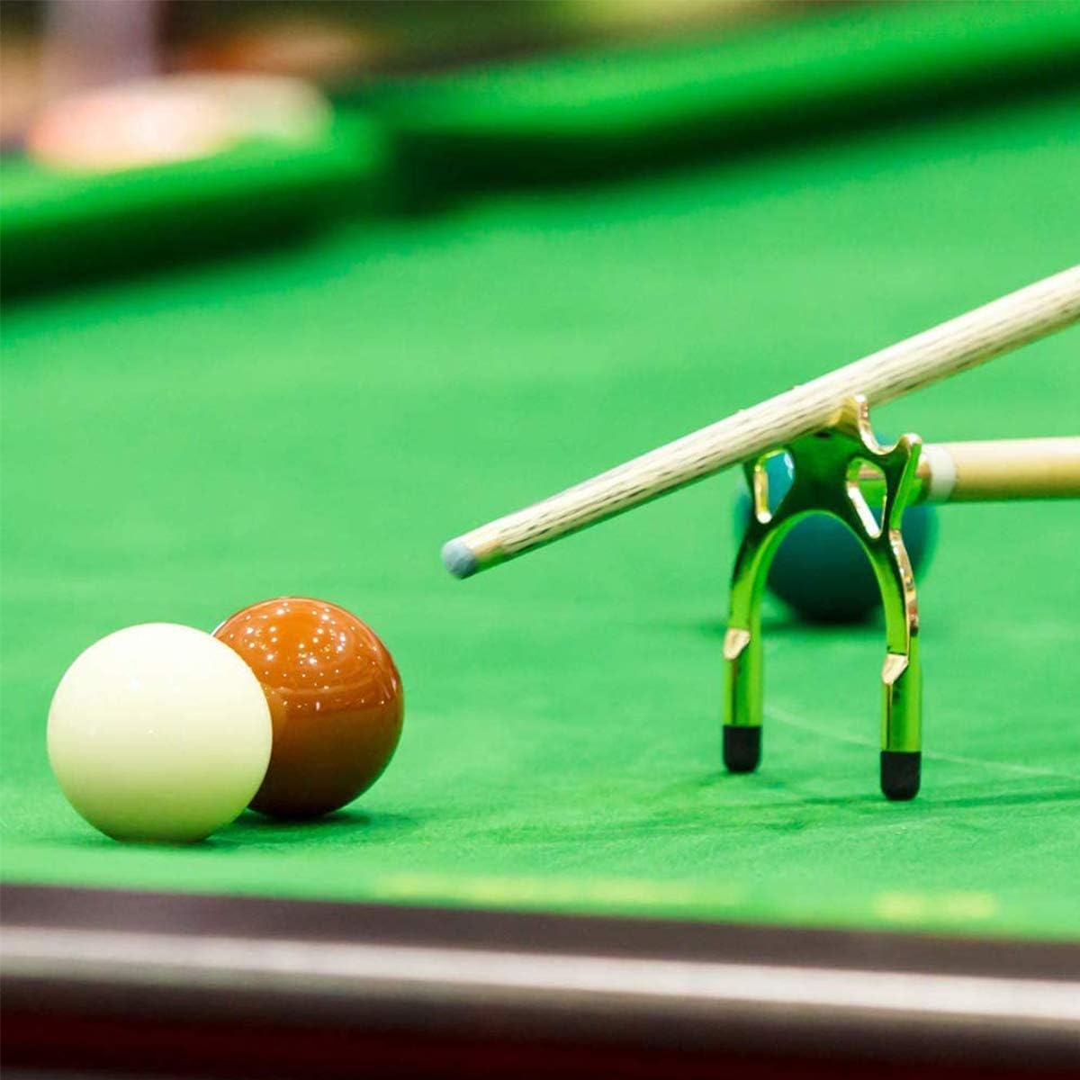 7E TRADING Billiard Head Bridge Cue, 3 Pieces Cue Rest Cross Spider ...