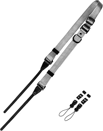 Amazon.co.jp: Fori Camera Neck Strap, Adjustable Length, Width 1.0 ...