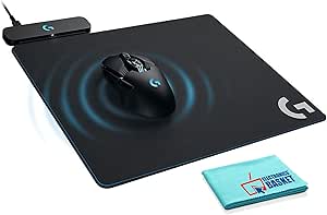 Amazon.com: Logitech G PowerPlay Wireless Charging Mouse Pad Bundle ...