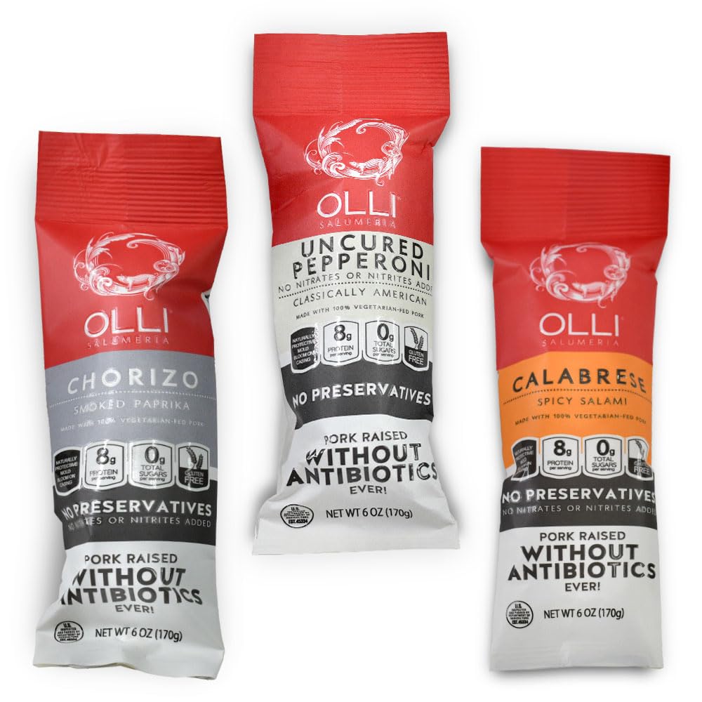 Amazon.com: Chub Variety Spicy - Calabrese, Pepperoni, Chorizo - (3 ...