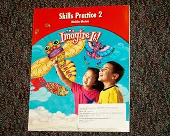 SRA Imagine It! Grade K Skills Practice 2 Blackline Masters Book: SRA ...