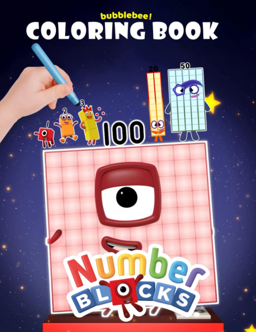 Buy Numberblocks Coloring Book: Coloring Book with Fun, Easy, and ...