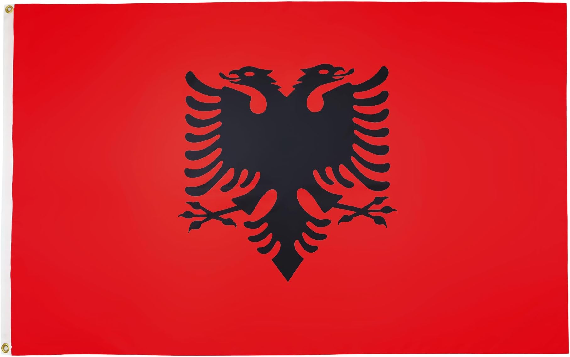 AZ FLAG - Albania Flag - 3x5 Ft - 100D Polyester Albanian Banner with ...