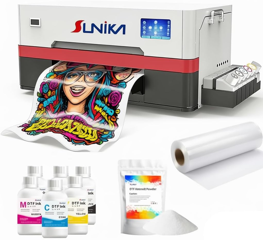 Amazon.com : SUNIKA 2026 Upgraded XP600 DTF Printer, A3 T-Shirt ...