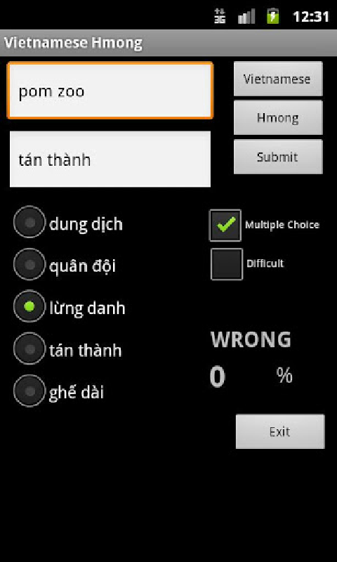 Vietnamese Hmong Dictionary - App on Amazon Appstore
