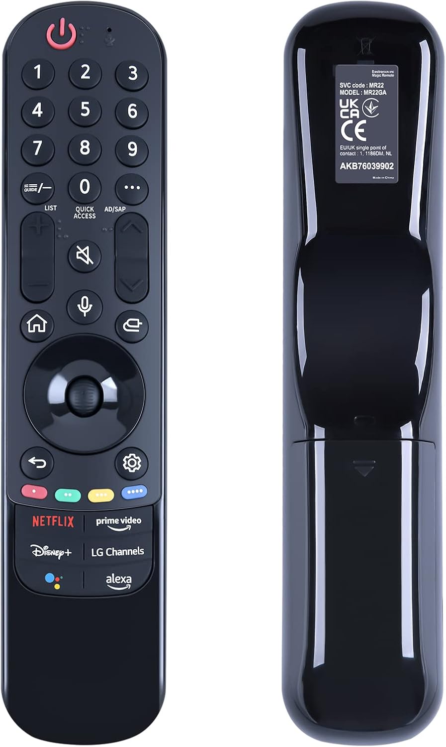 Amazon.com: MR22GA AN-MR22GA AKB76039902 Magic Replacement Voice Remote ...