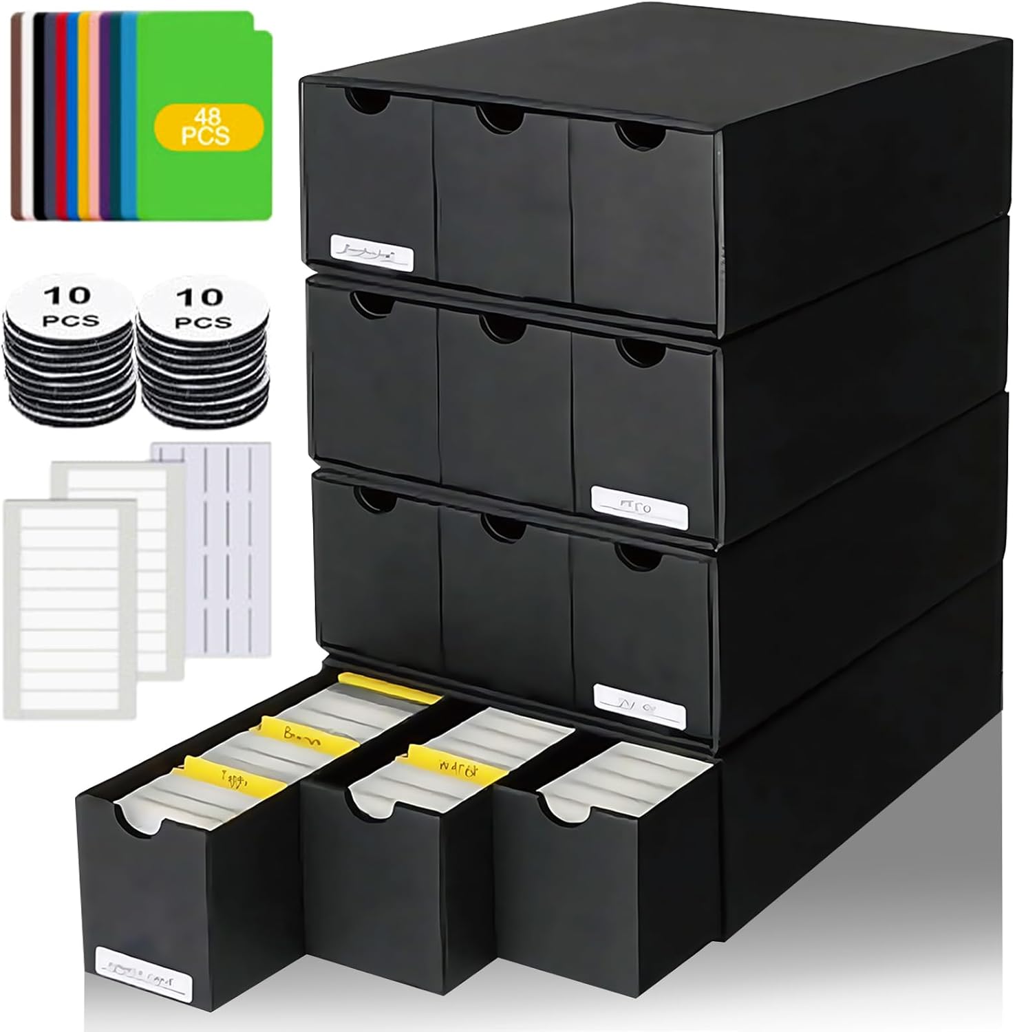 Amazon.com: ZenQeek Trading Card Storage Box, 12000+ Bulk Cardboard ...