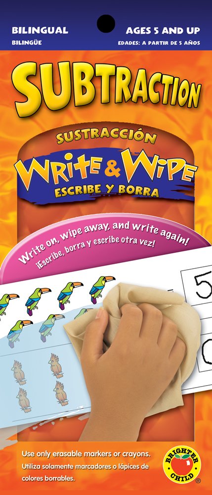 Write & Wipe Subtraction / Sustraccion: Amazon.co.uk: 9780769656465: Books
