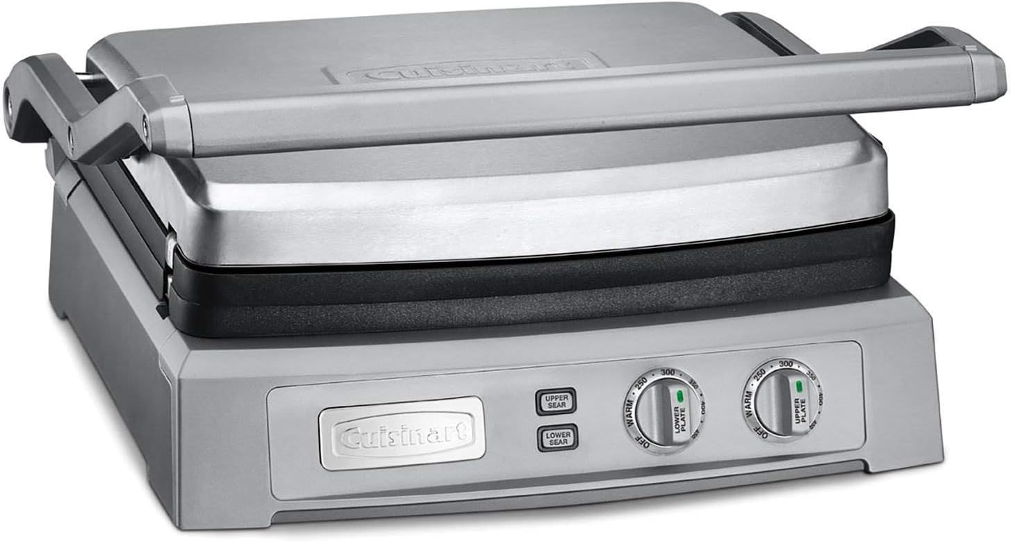 Cuisinart GR-150 Griddler Deluxe, Brushed Stainless : Amazon.ca: Home