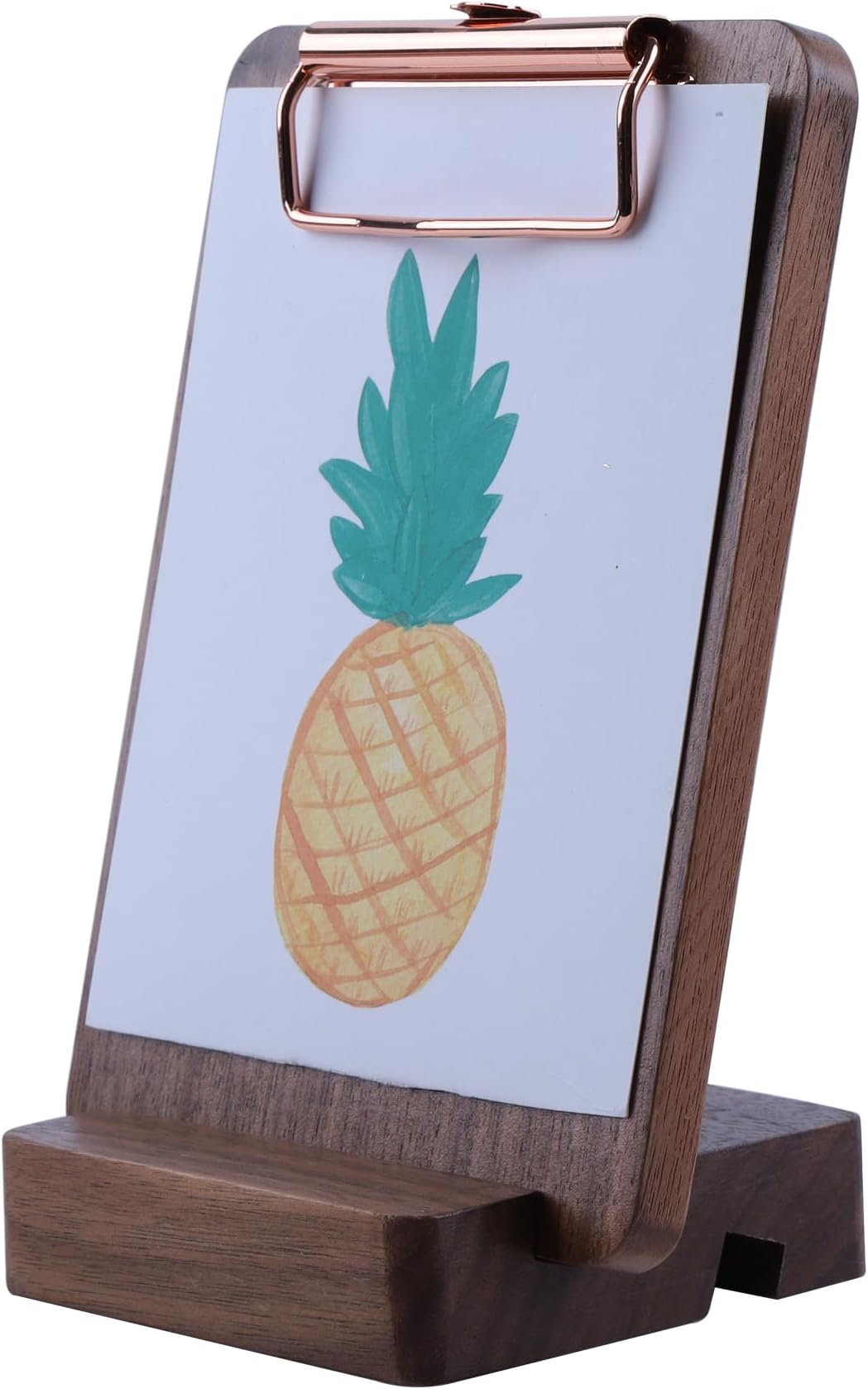 Chalkboards UK A-Frame Clipboard, Wood, Dark Oak, A5, 25.6 x 16.6 x 4.4 ...