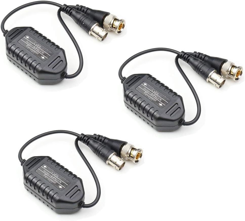 Amazon.com : CCTV Camera Signal Booster BNC Coaxial Cable Video ...