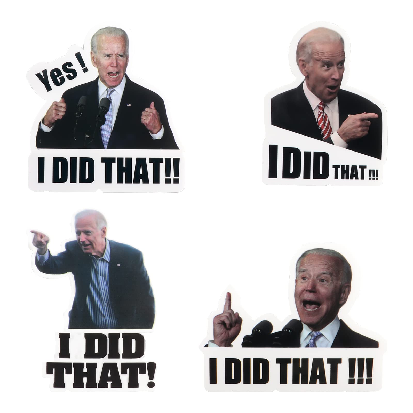Buy Biden Stickers I Did That- 100 Pcs Joe Biden Stickers Funny ...
