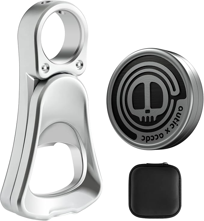 Amazon.com: Upgraded EDC Fidget Slider Set Haptic Skull Coin and Slider ...