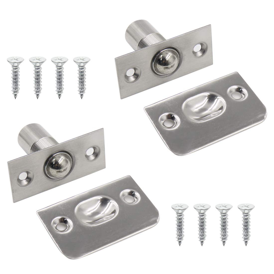 Yoohey Closet Door Ball Catch Stainless Steel Adjustable Ball Catch ...