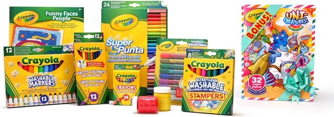 CRAYOLA® Super Color Activity Kit, Art& Craft Value, Coloring Supplies ...