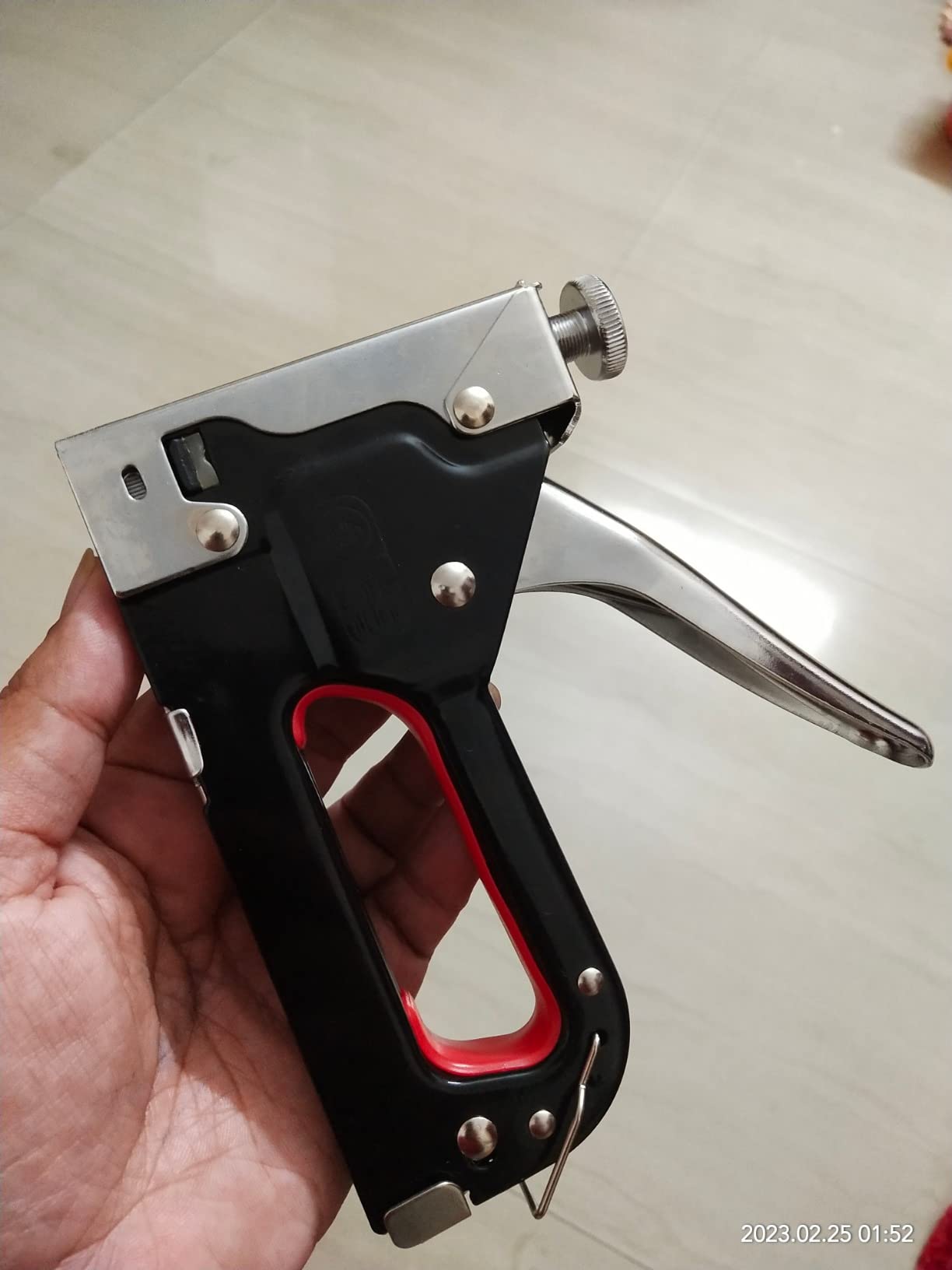 Wrixty 3 in 1 All Metal Body Stapler Gun Heavy Duty Tacker Gun and ...