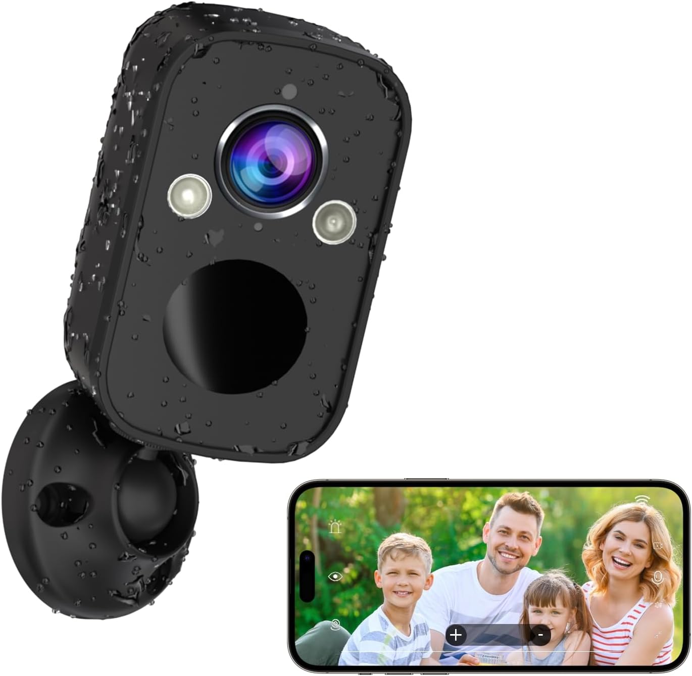 Amazon.com : Wireless Security Camera Outdoor, 2K Security Camera with ...
