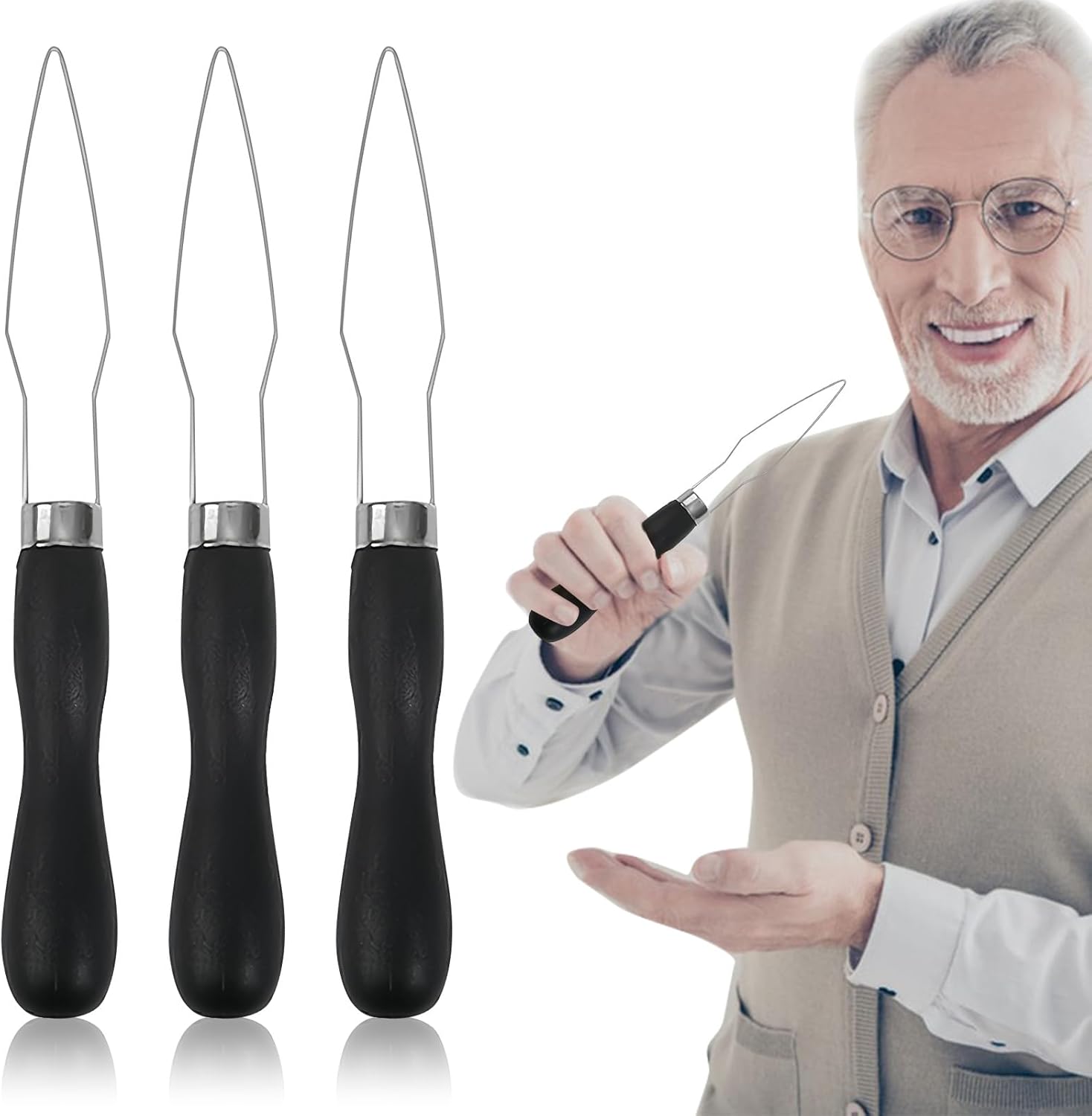 Amazon.com: 3-Pack Button Hook Assist Device with Easy-Grip Handle for ...