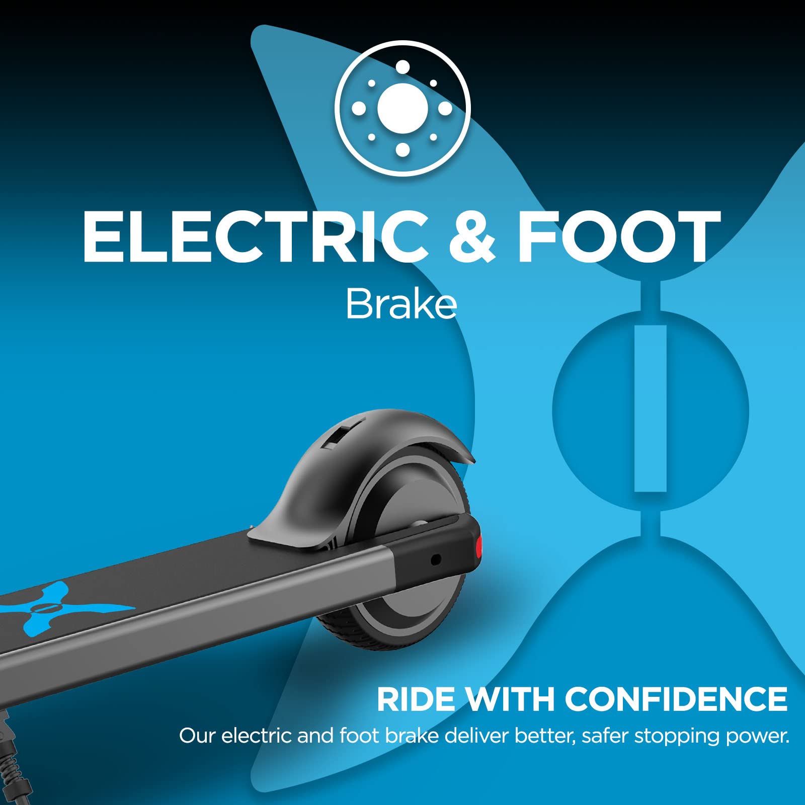 Hover-1 Escape Electric Folding Scooter - 16 MPH Top Speed, 9 Mile ...