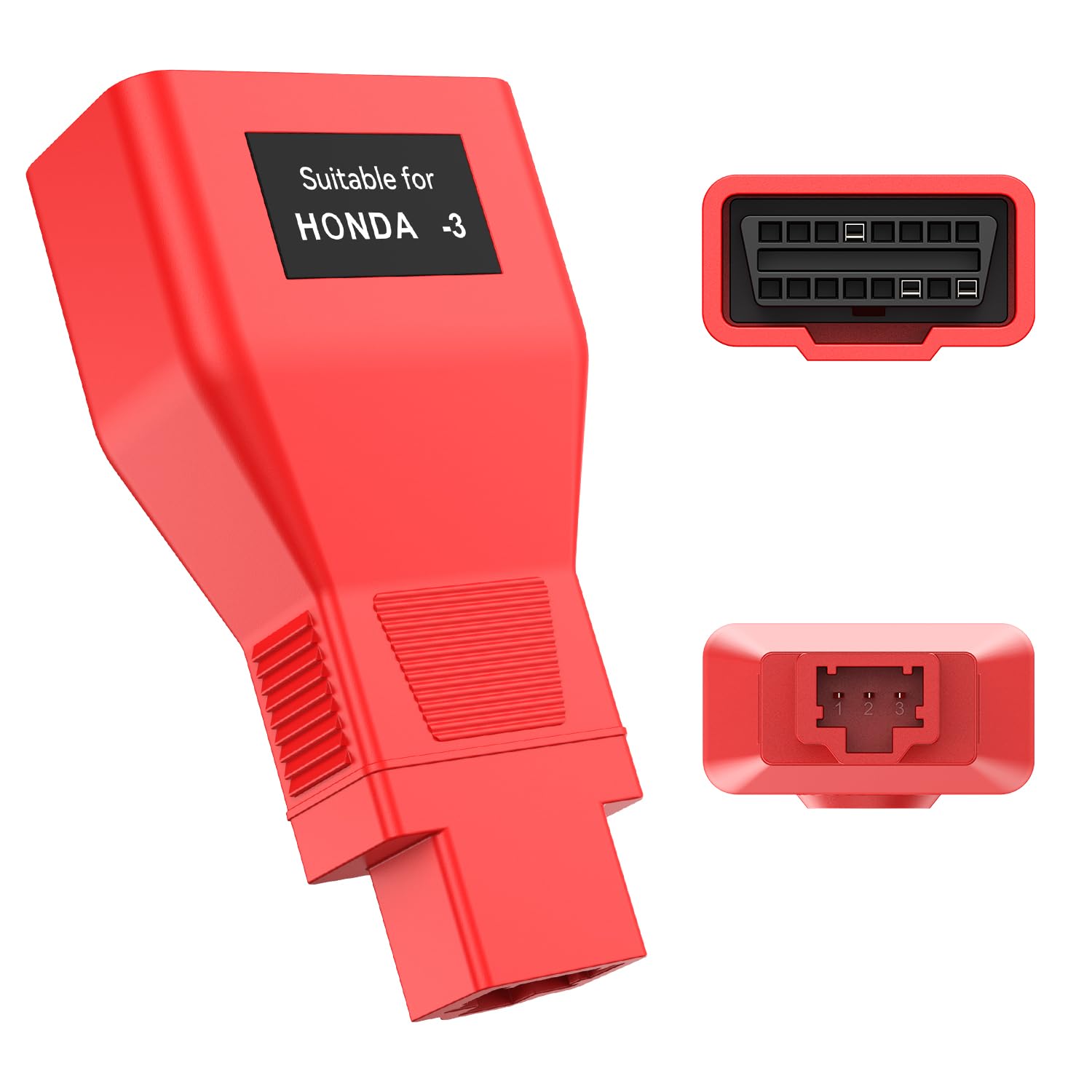 Amazon.com: Autel Original 3 Pin Male to 16 Pin Female OBDII Adapter ...
