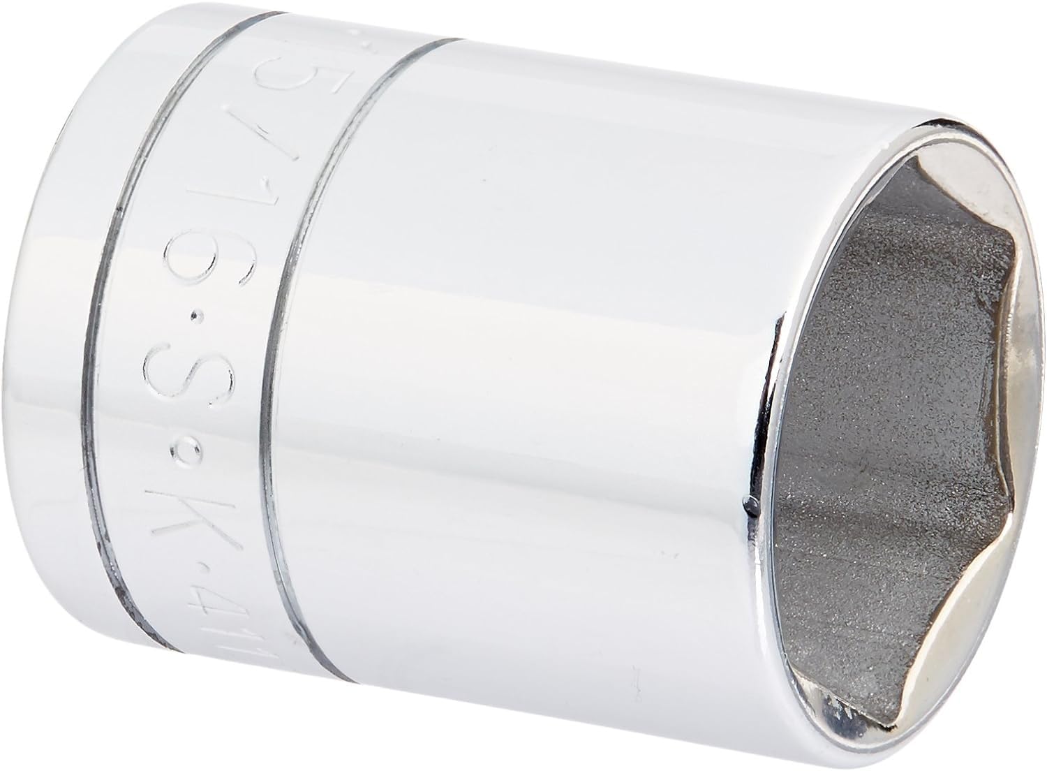 SK Tools USA 1/2" Drive, 15/16", 6 Point, Standard Chrome Socket ...