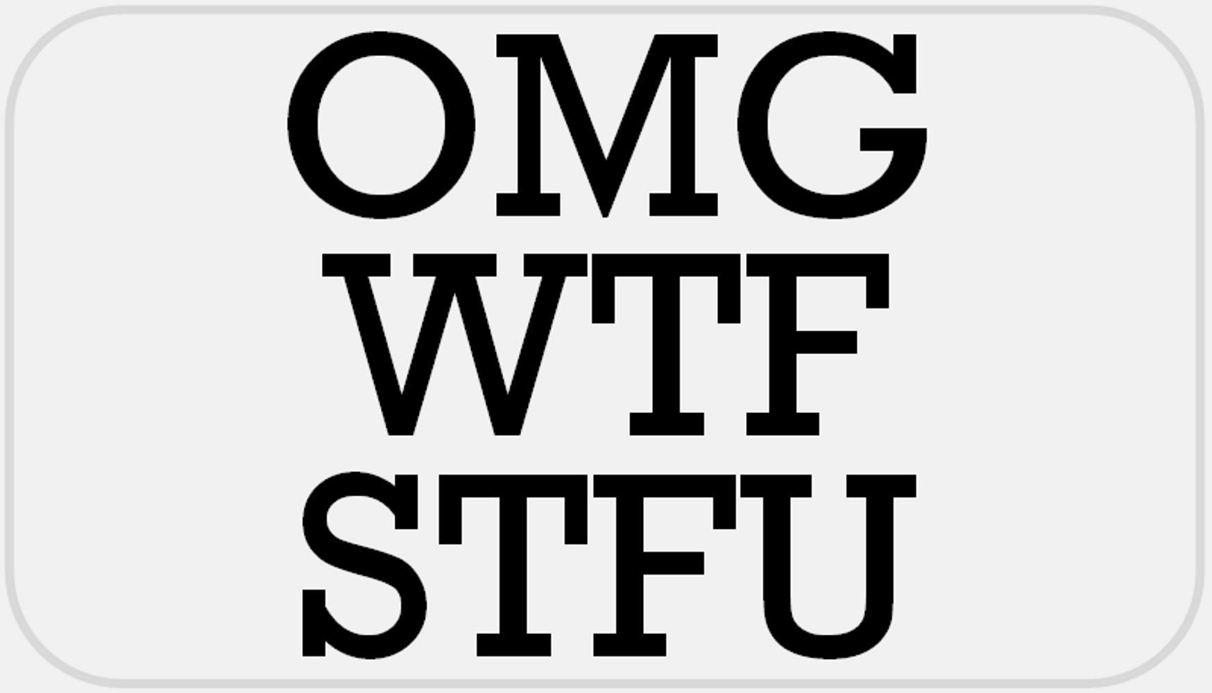 Omg Wtf OMG. Millennial Black Woman Emotionally Reacting To Shocking