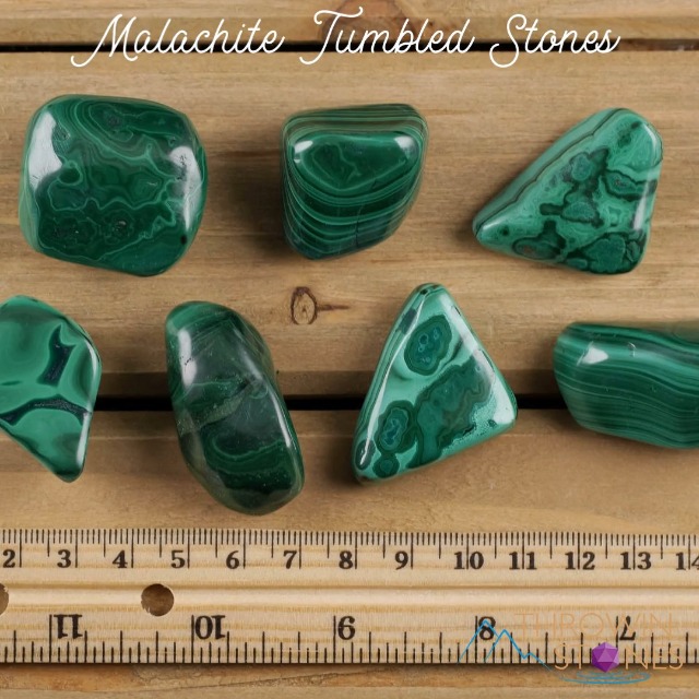 Watch Malachite Tumbled Stones on Amazon Live
