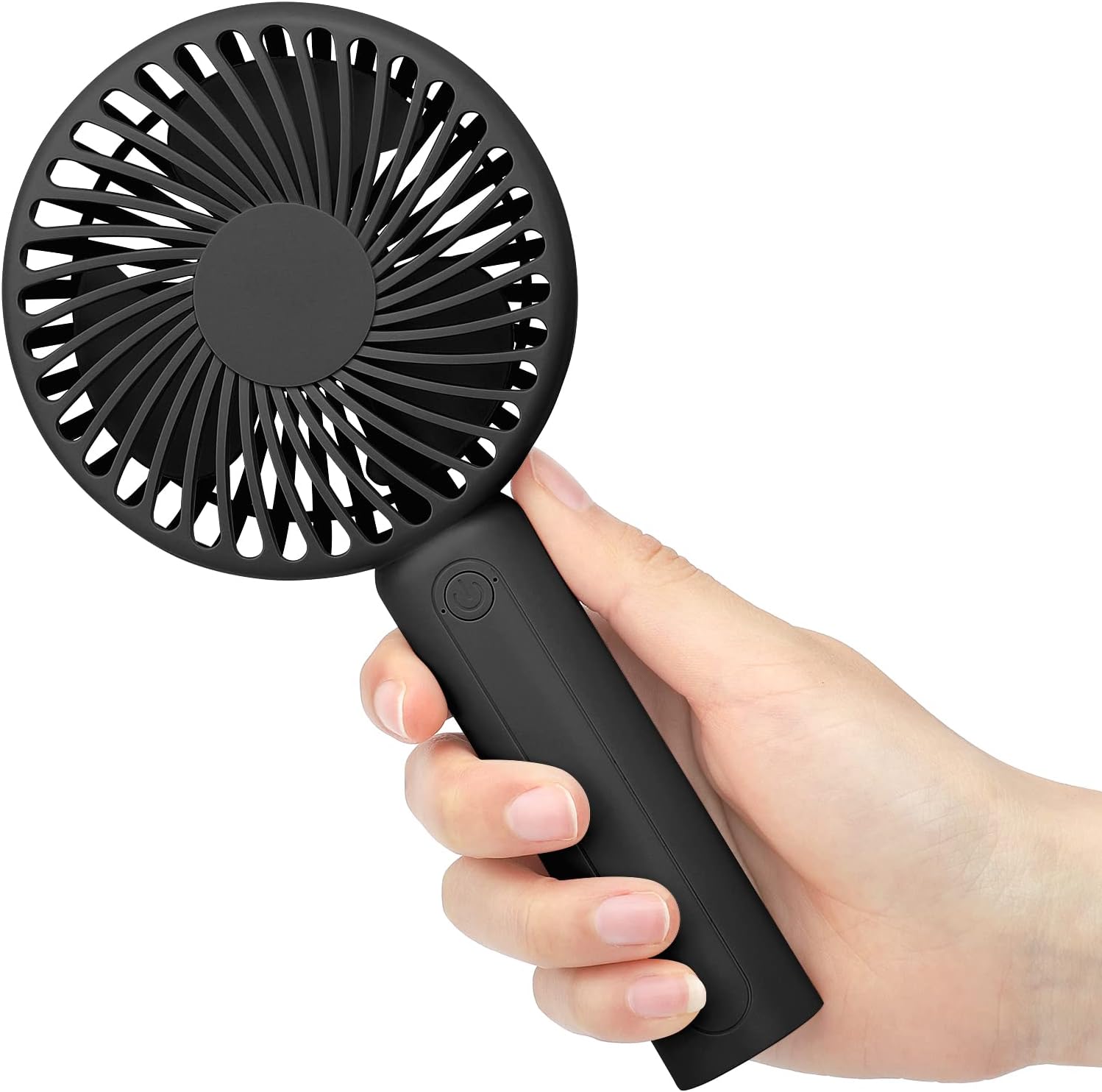 Maomaoyu Hand Held Fan Battery Powered, 1800mAh Rechargeable USB ...