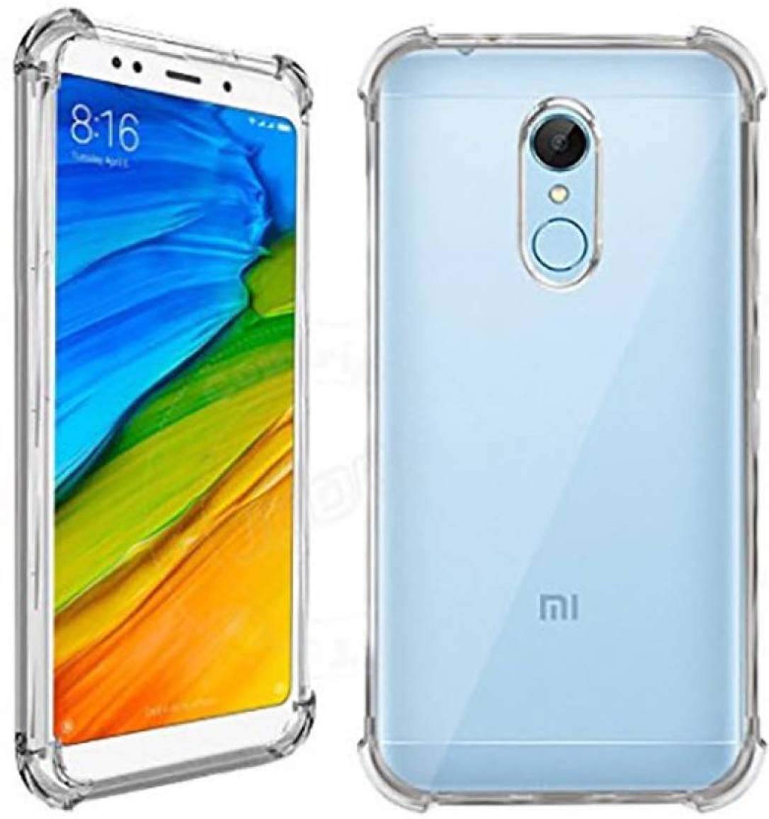 A+ PRODUCTS Soft Silicone Back Cover for Xiaomi Redmi MI 5 (Transparent ...