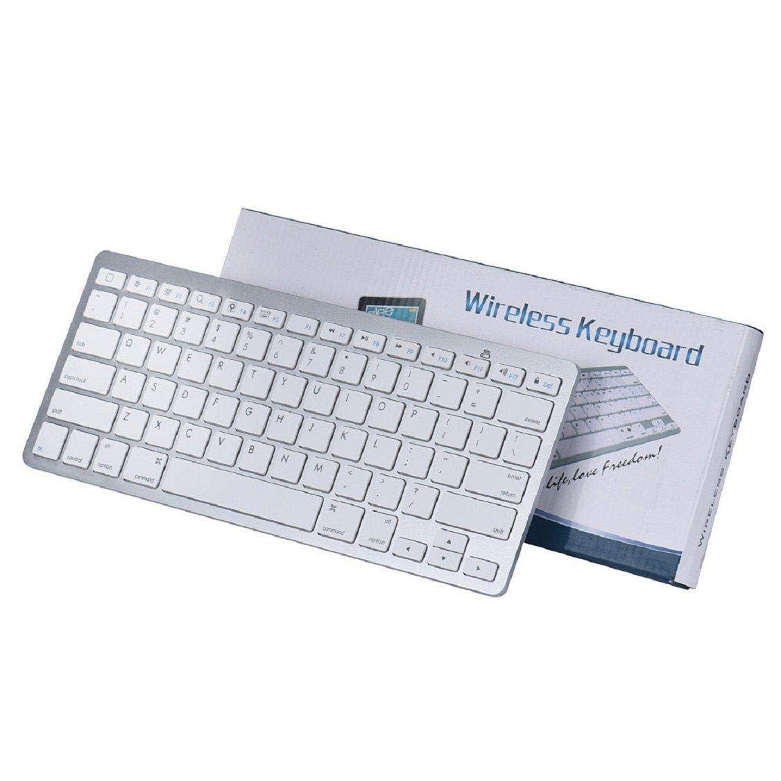 Ultra Slim Mini Bluetooth Wireless Keyboard Multimedia Keyboard For ...
