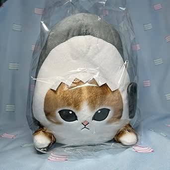 Amazon.co.jp: mofusand Moff Sand Shark Nyan Plush Toy Gray : Toys & Games