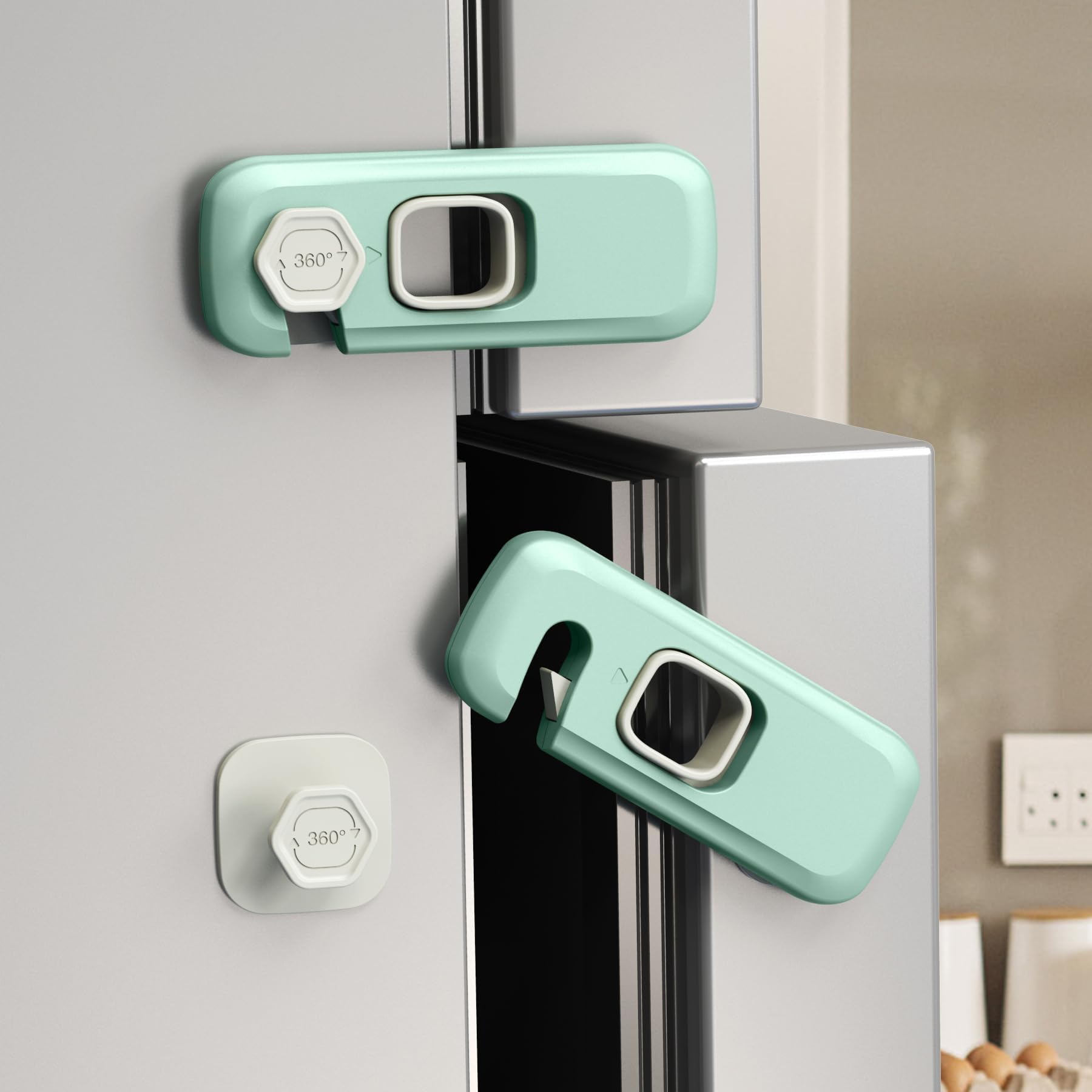 Amazon.com: Fridge Lock,2 Pack Refrigerator Locks with Keys,Freezer ...