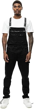 Amazon.com: Smoke Rise Unisex Fashion Twill and Denim Overall with ...