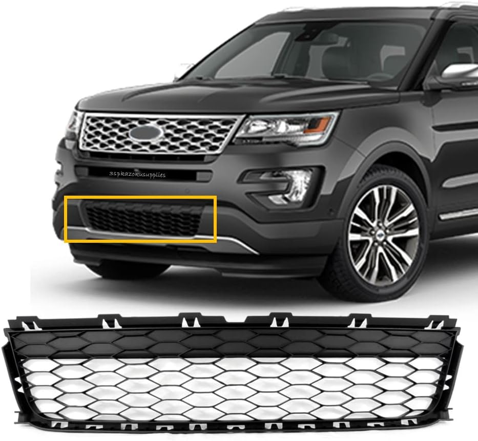 Amazon.com: Lower Grille Front Bumper Compatible with Ford Explorer ...
