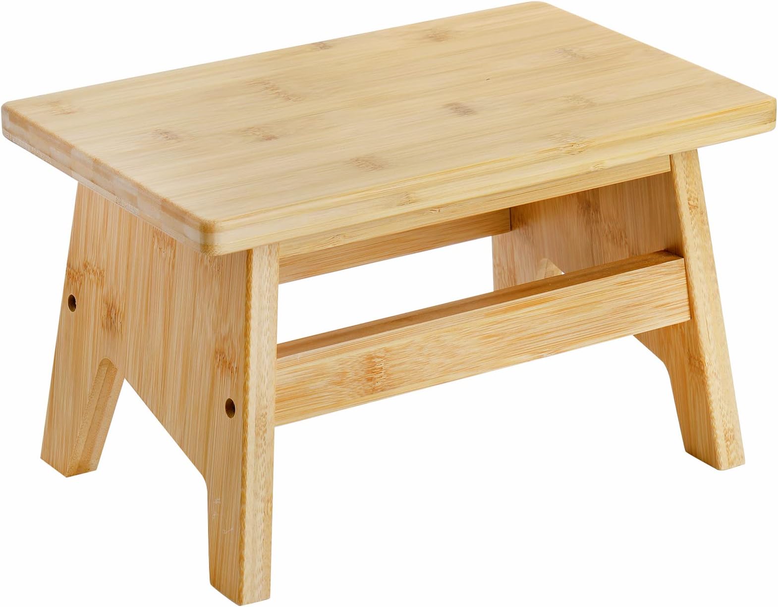 Amazon.com: Sorbus Bamboo Step Stool - Small Wooden Stool- Bed Stool ...