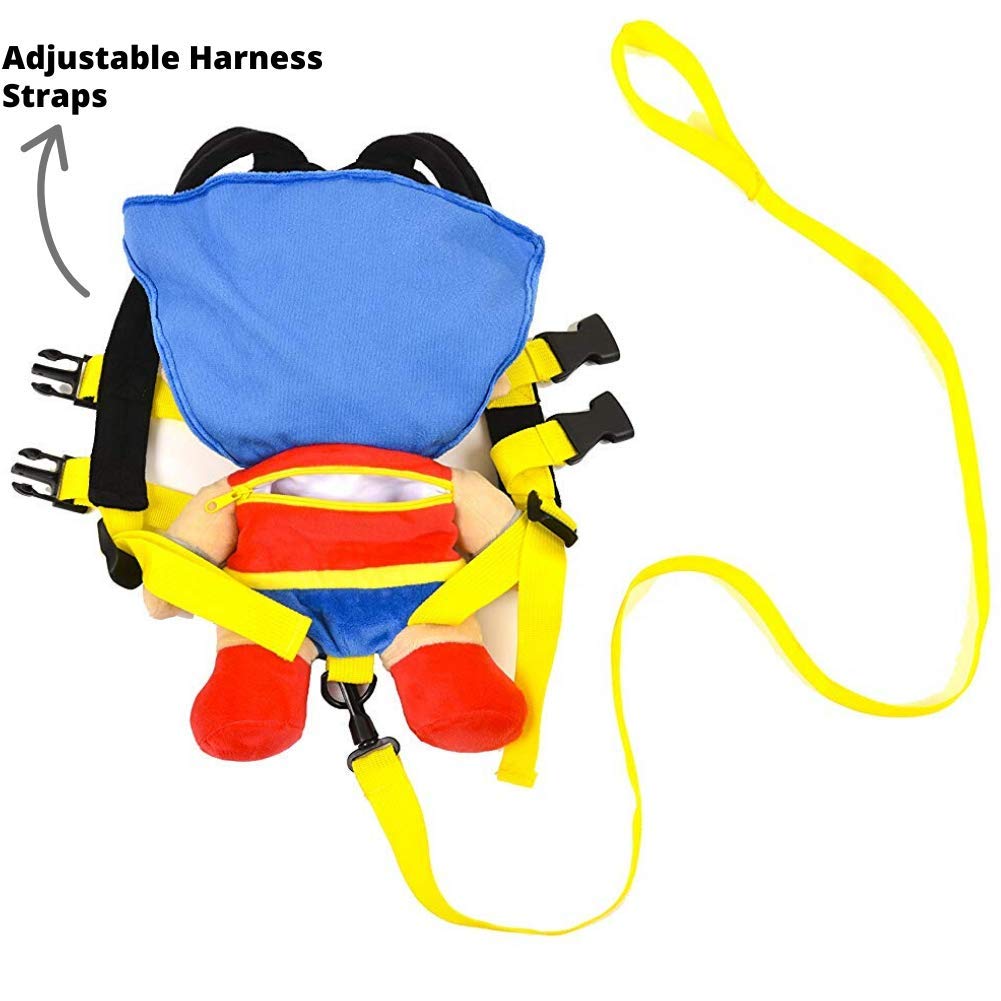 Snapklik.com : Wonder Woman 2-in-1 Child Safety Harness And Travel Buddy