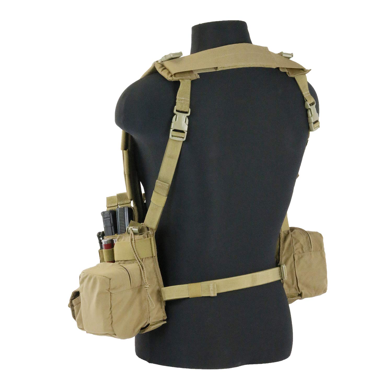 Buy TAG Intrepid Chest Rig Full Combat Loadout Chest Rig - Coyote Tan ...