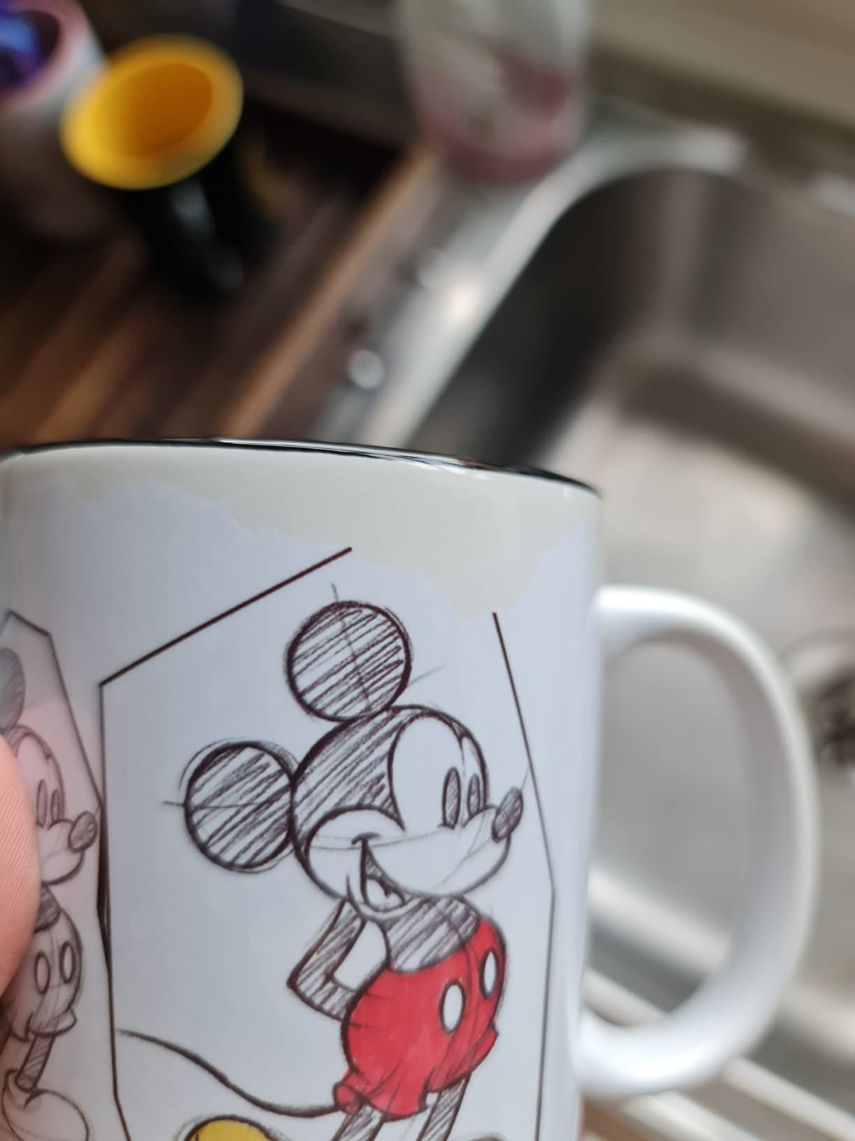 ABYstyle - DISNEY - Mug - 320 ml - "Mickey Schema" : Amazon.co.uk: Home ...