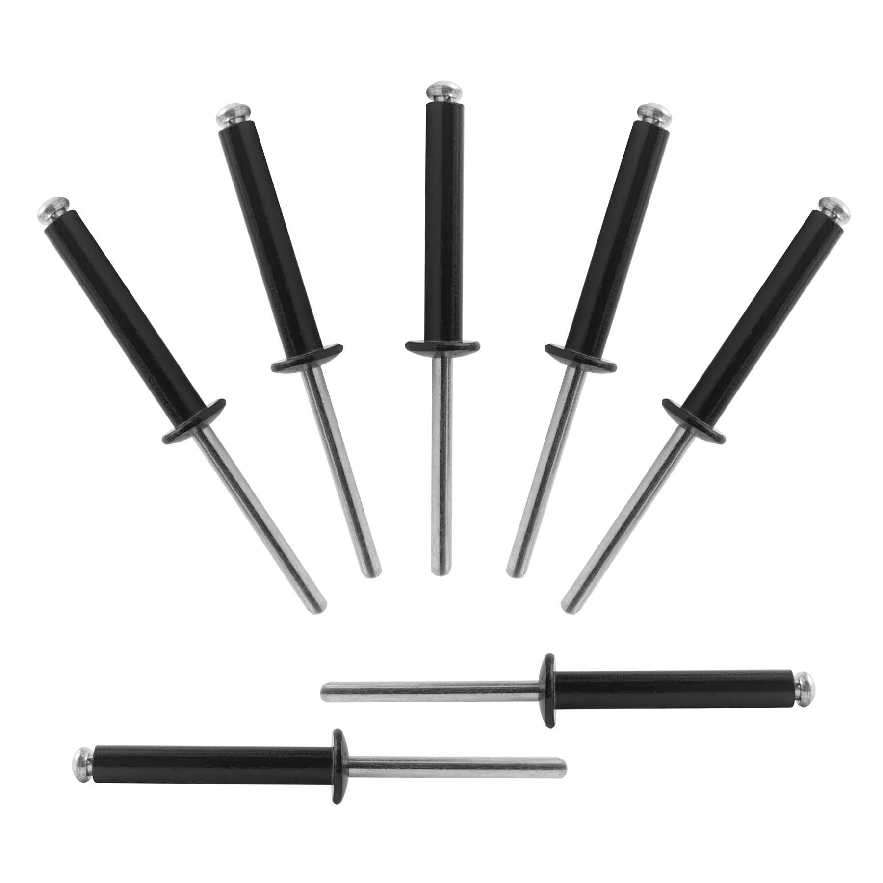 Amazon.com: ALLCLEAN 100 Pcs 3/16" x 1-3/16" Black Aluminum Blind ...