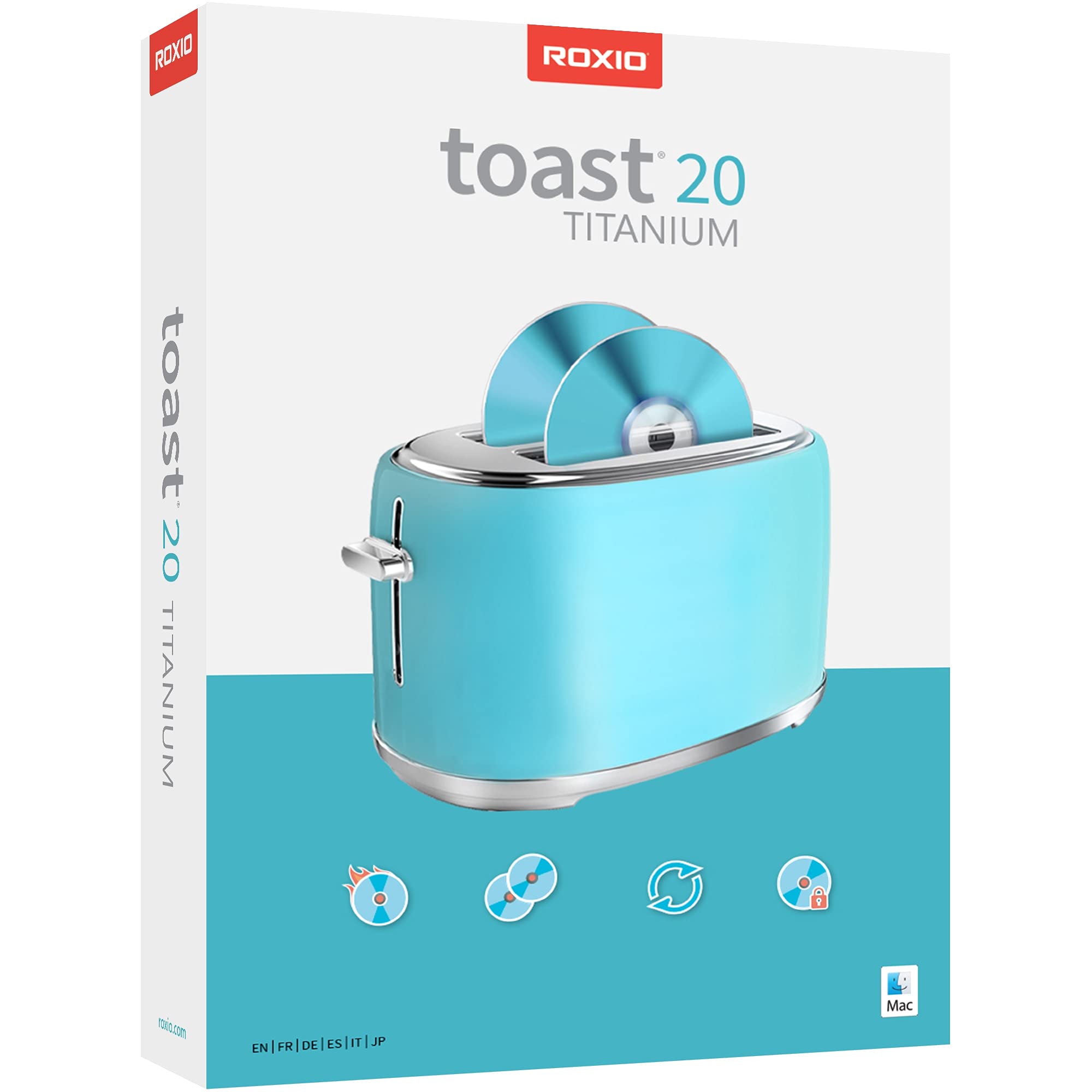Amazon.com: Roxio Toast 20 Titanium | CD & DVD Burner for Mac | Digital ...