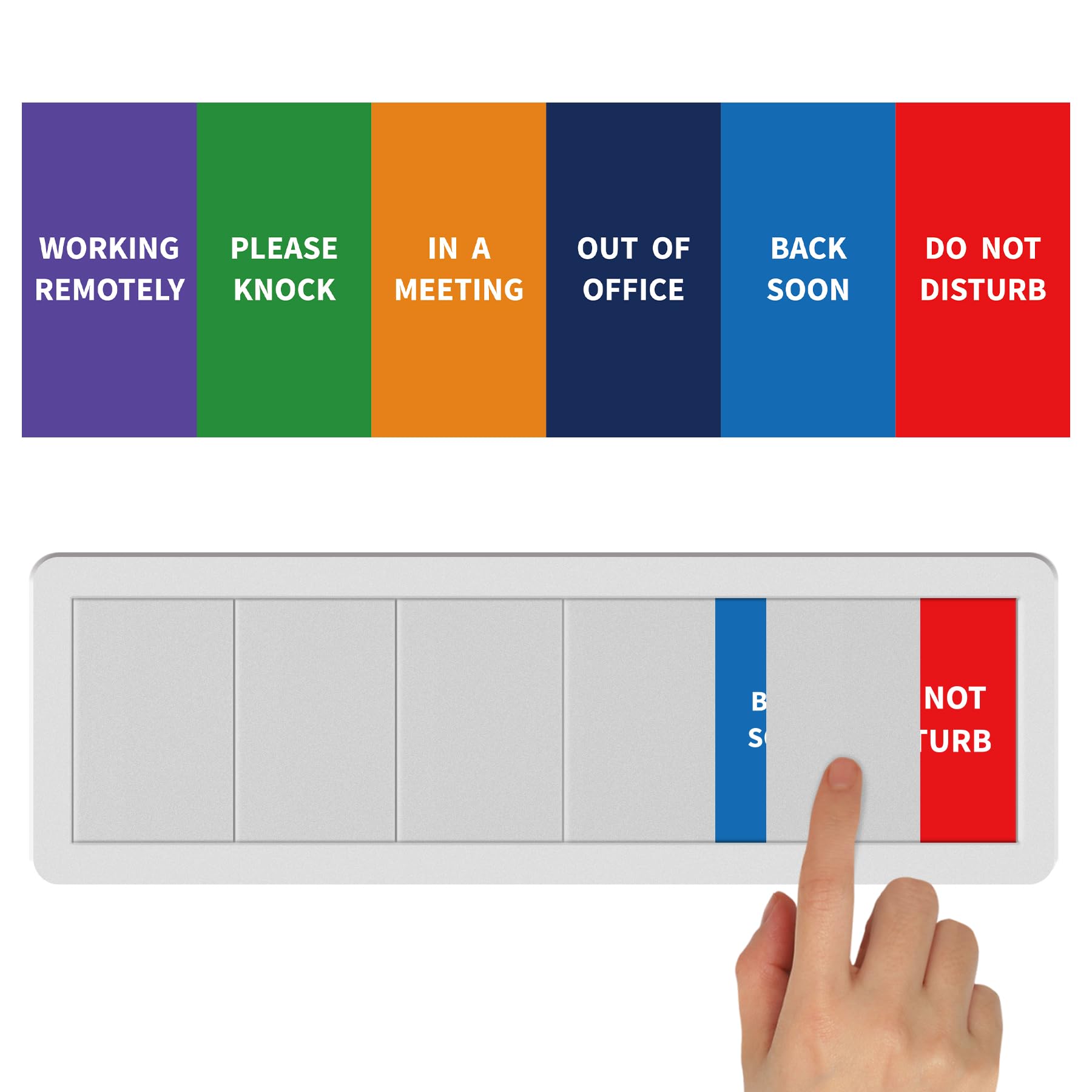 Amazon.com : Office Door Sign-6 Options Door Signs for Office In A ...