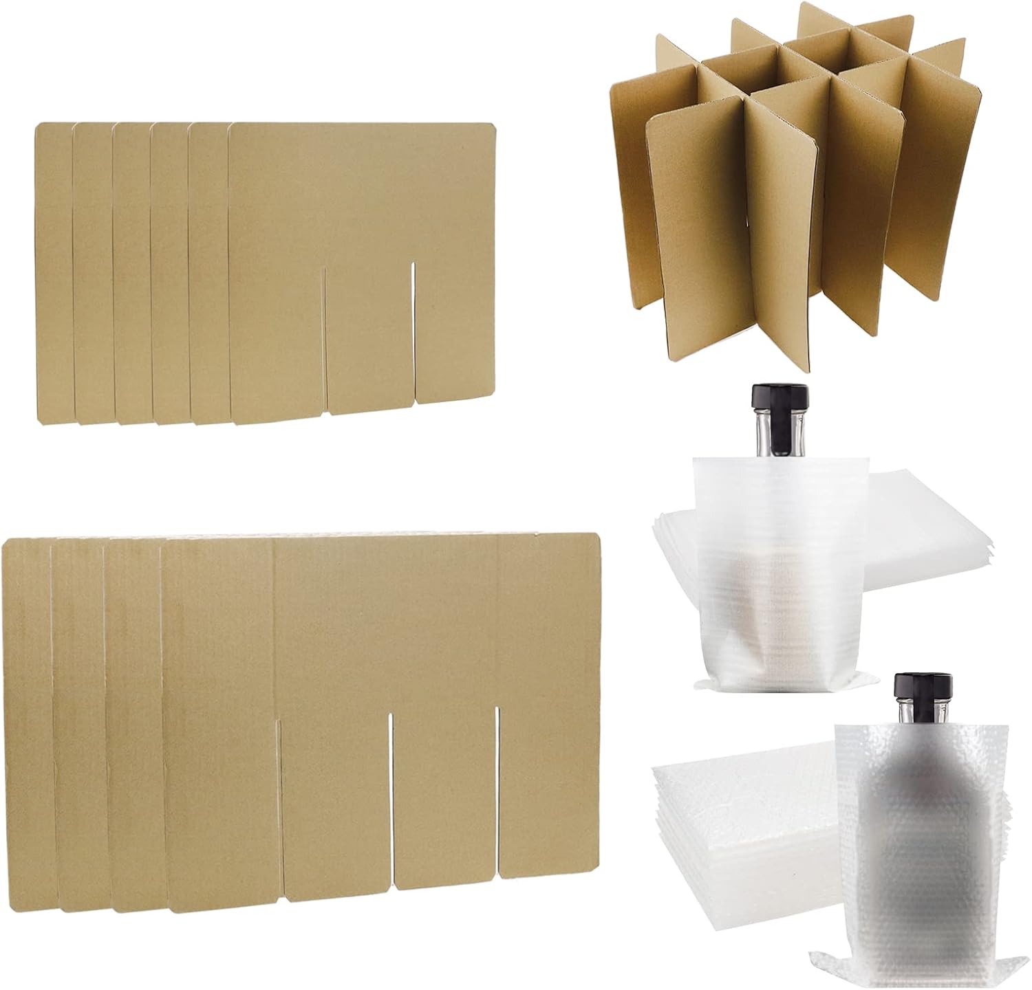 Amazon.com: Tsnamay 2 Sets Glass Divider Kits for Kitchen Moving Box ...