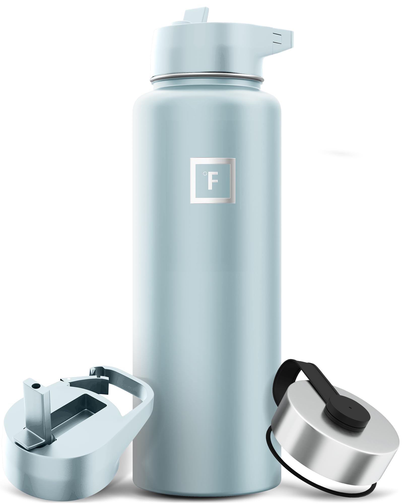 Amazon.com: IRON °FLASK Camping & Hiking Hydration Flask with 3 Lids ...