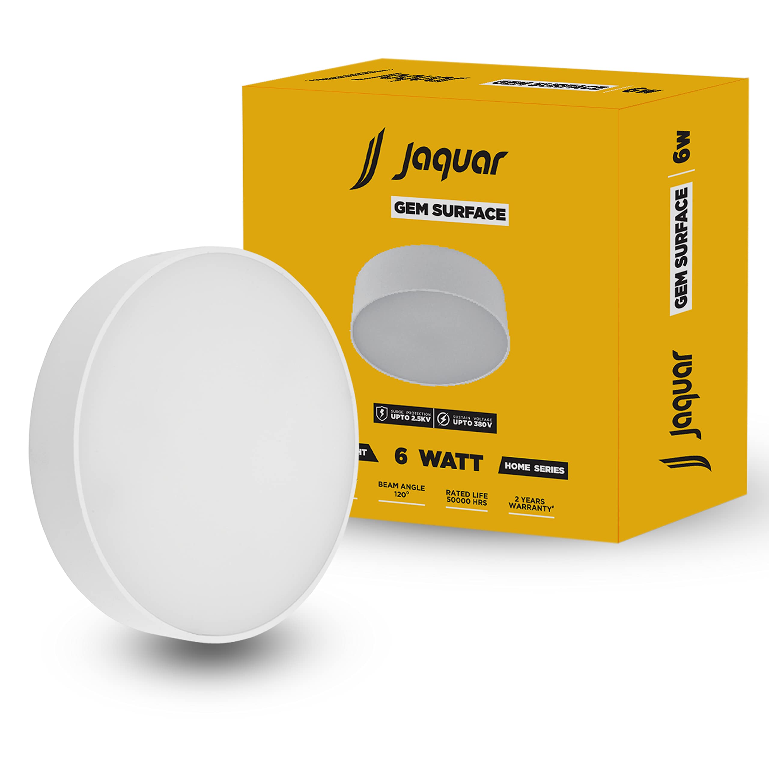 Jaquar 6W LED Gem Trimless Round Surface Mount Down Light | No False ...