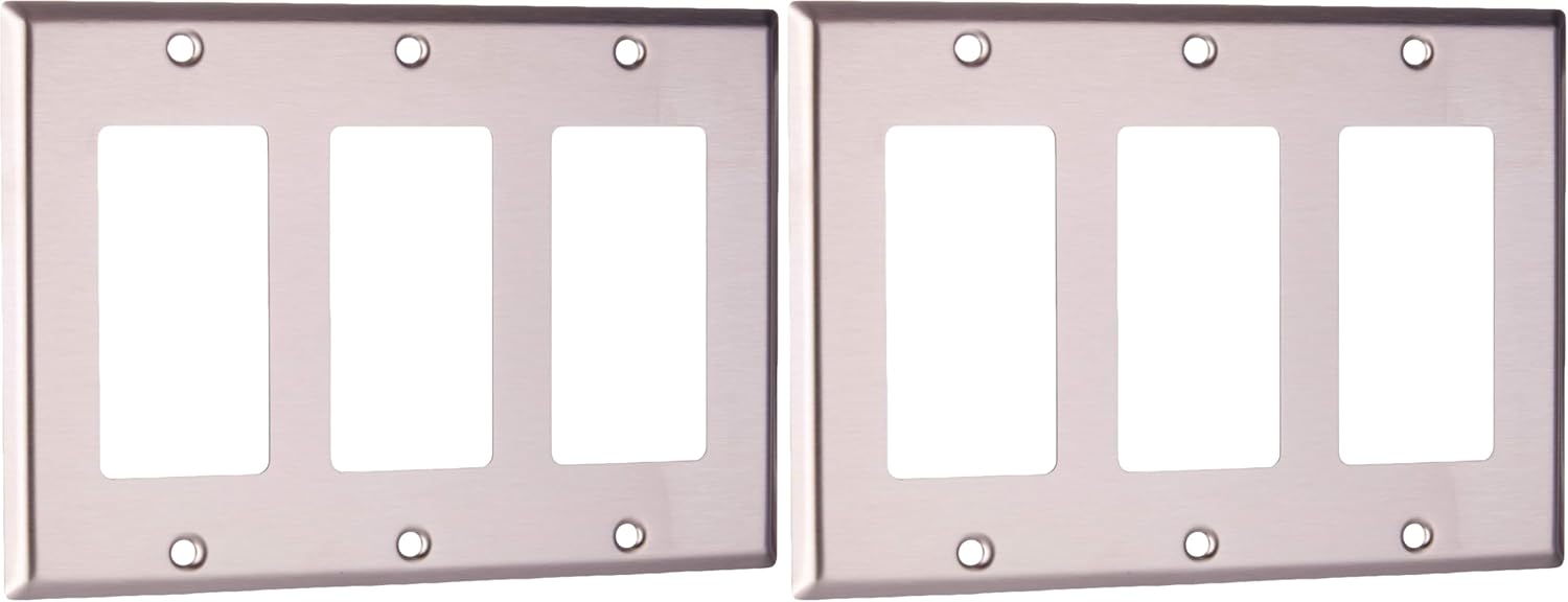 Leviton 84411-40 SS WP 3G DEC STD SIZE (Pack of 2) - Amazon.com
