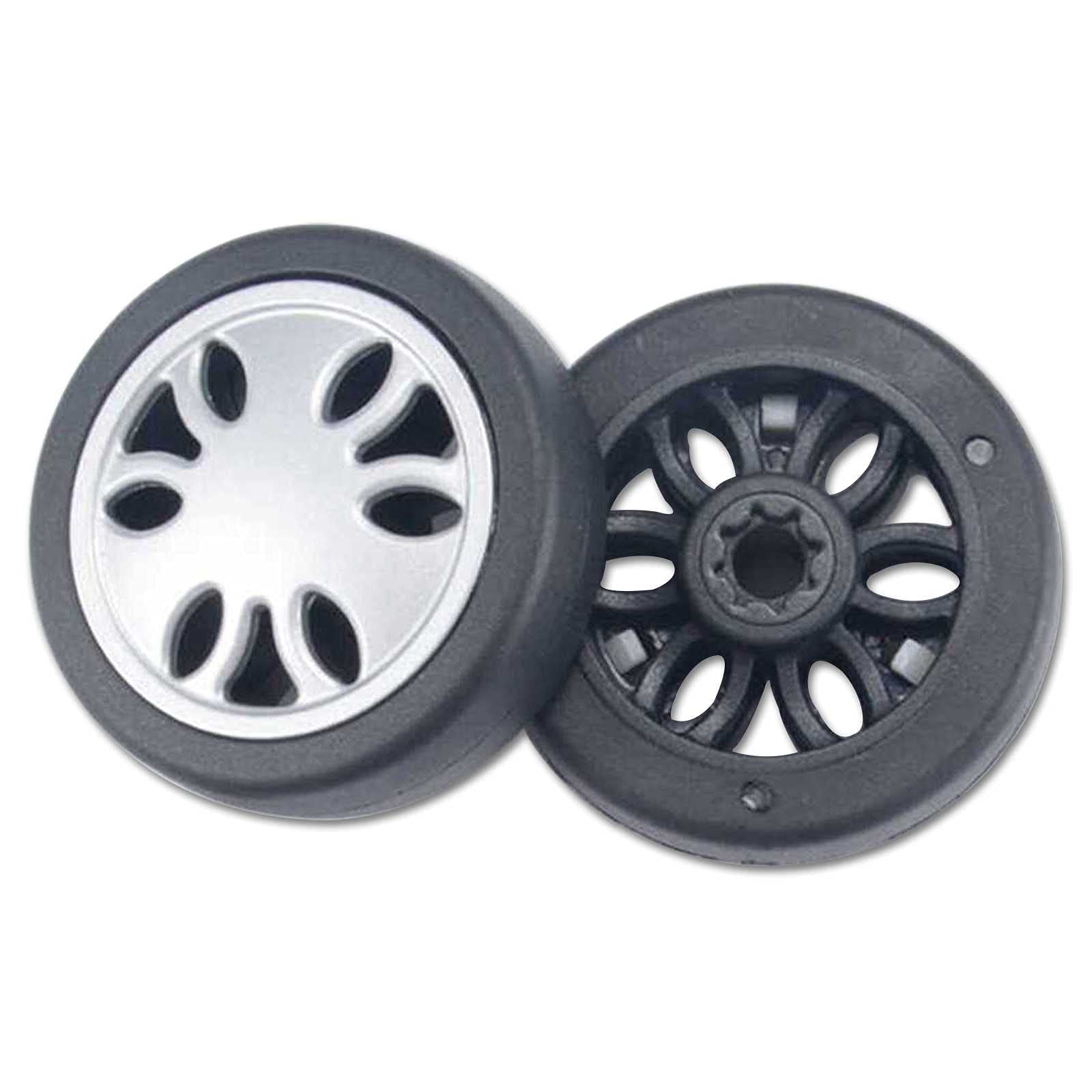 Snapklik.com : Suitcase Wheels Replacement 360 Spinner 50x15mm Kits ...